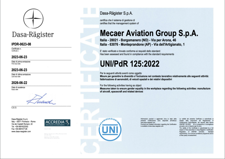 About Us - Mecaer Aviation Group